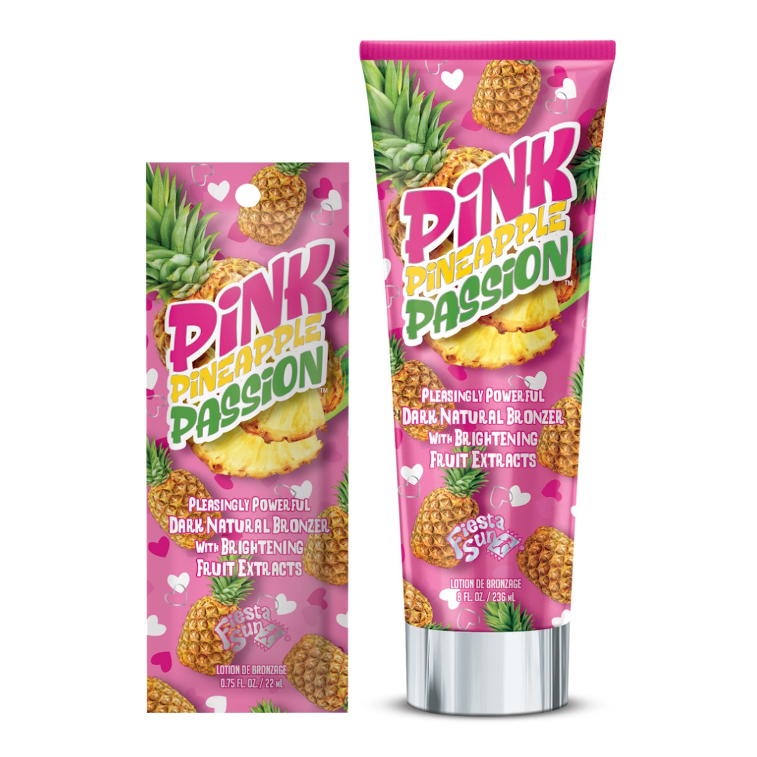 Fiesta Sun Pink Pineapple Passion Dark Natural Bronzer – Sunkissed-Tanning