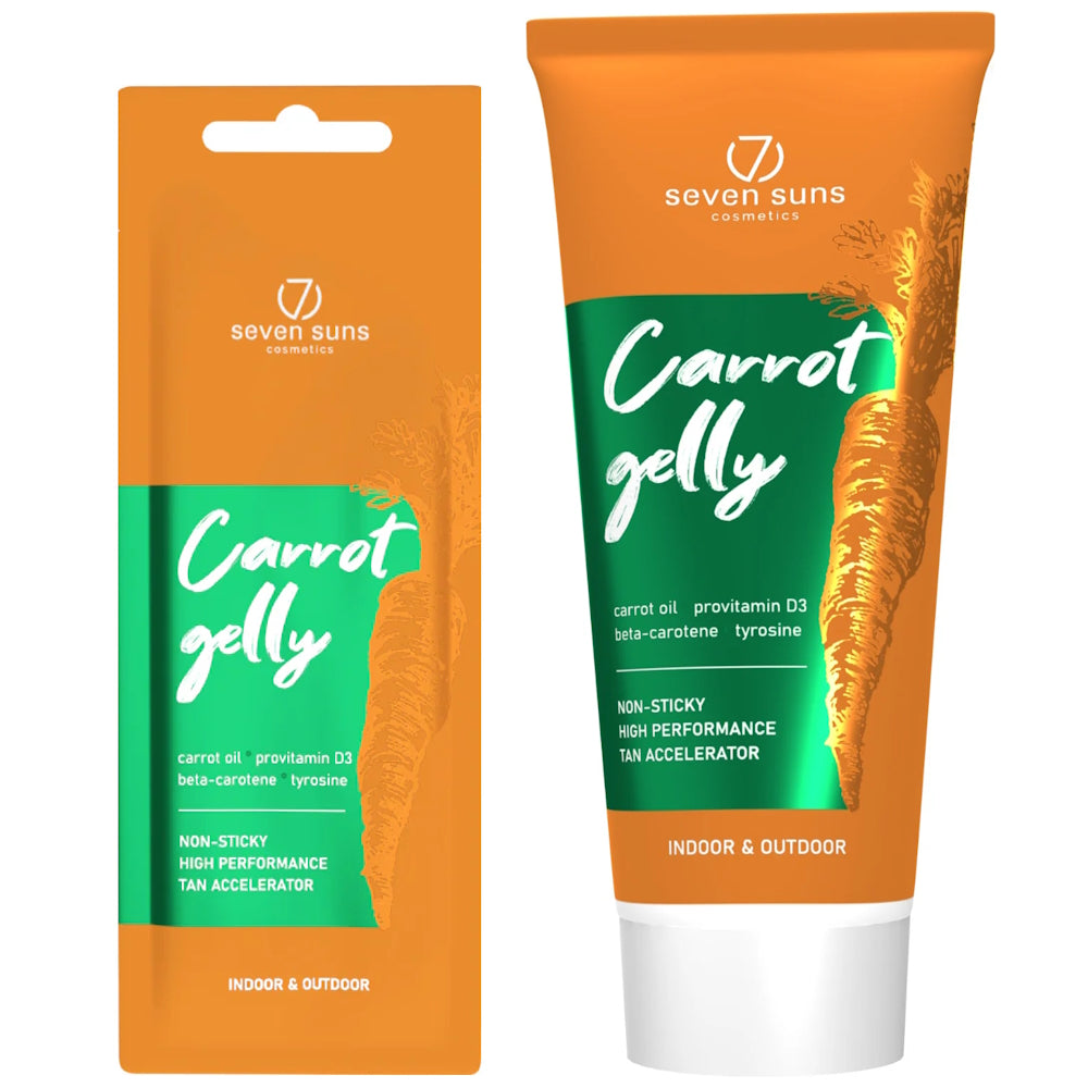 7suns Carrot Gelly Carotene gel 200ml – Sunkissed-Tanning