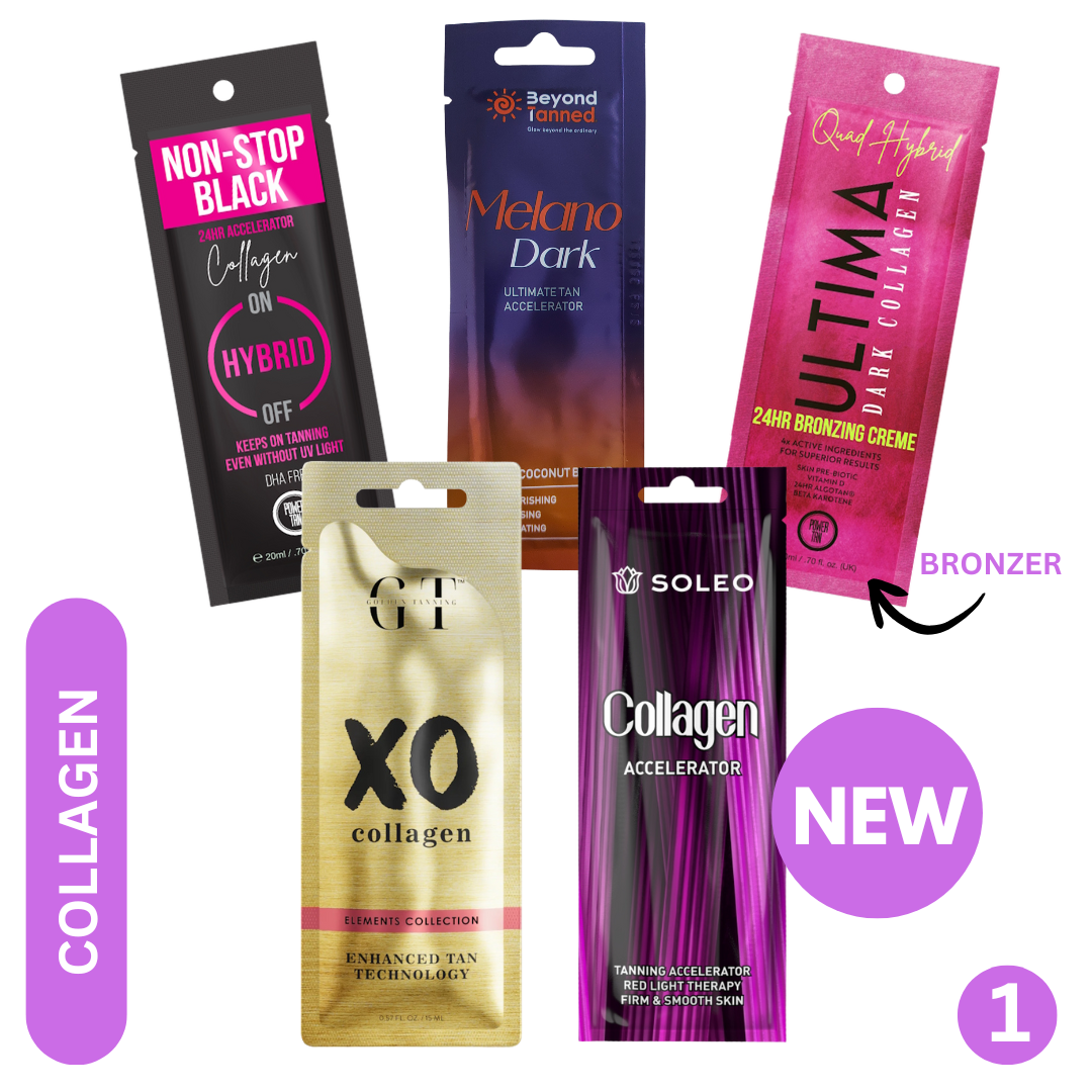 Sunkissed Collagen Tanning Sachet Bundle (1)– Sunkissed-Tanning