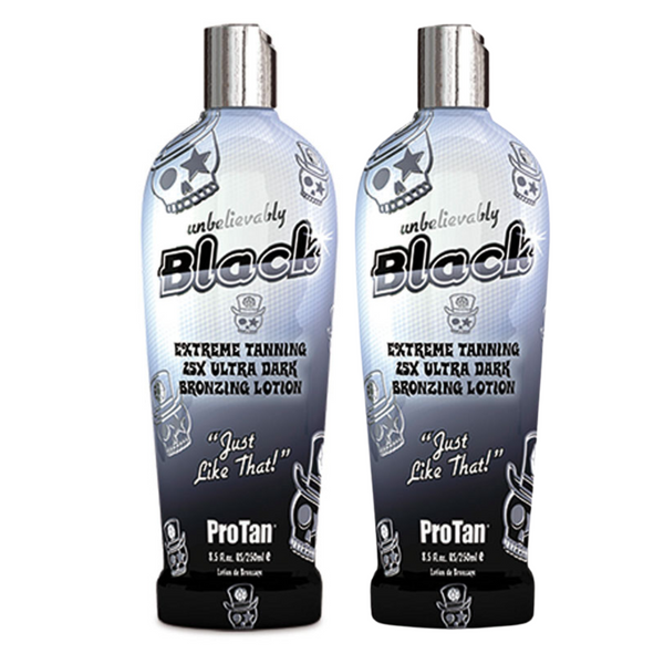 Pro Tan Unbelievably Black Extreme Tanning 25X Ultra Dark Bronzing Lot ...