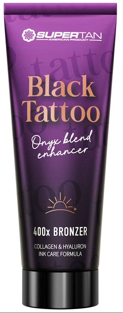 SuperTan Black Tattoo 400X Bronzer – Sunkissed-Tanning