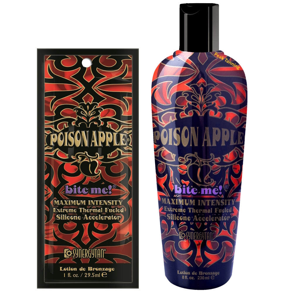 Synergy Tan Poison Apple Extreme Tingle – No Bronzers – Sunkissed-Tanning